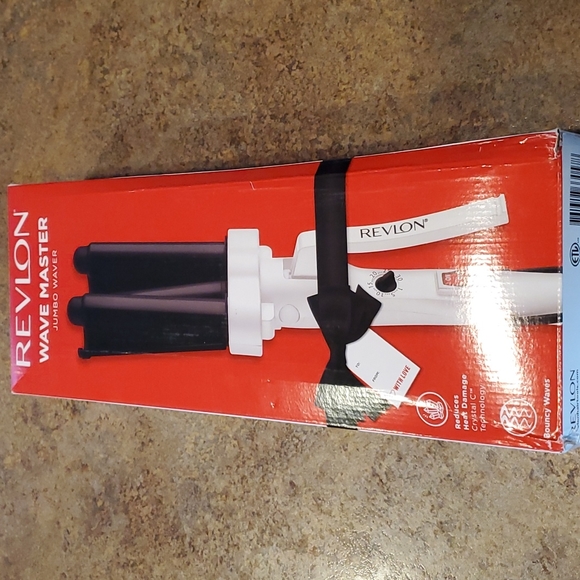 Revlon | Hair | Revlon Wave Master Jumbo Waver 3 Barrel Jumbo Hair ...